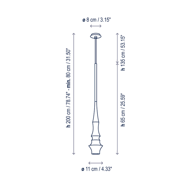 Slend - 02 Pedant Light
