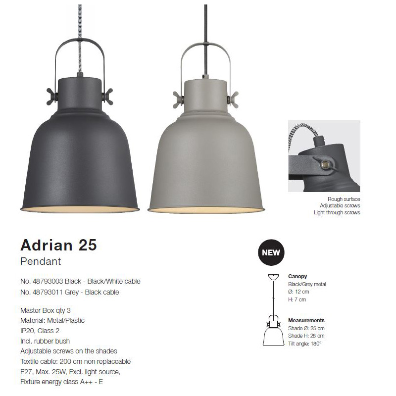Adrian Pendant 25